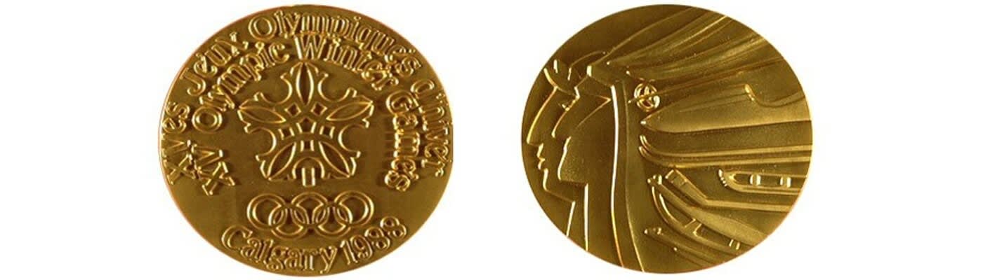 Calgary 1988 Olympic Medals - Design, History & Photos