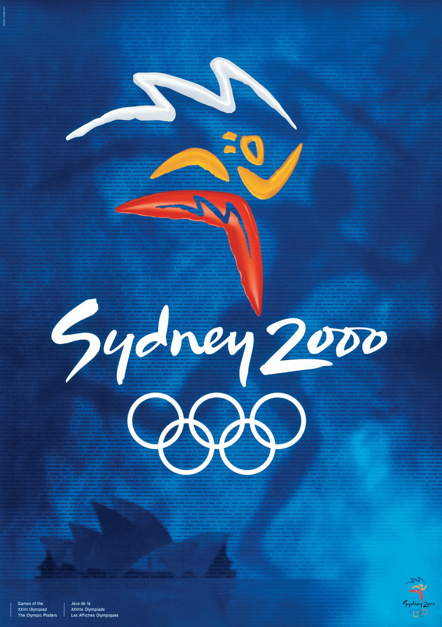 Sydney 2000 Olympic logo, poster design & look of the games