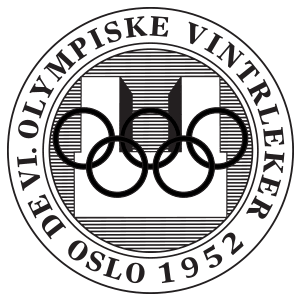 Oslo 1952 Olympic logo, poster design & look of the games