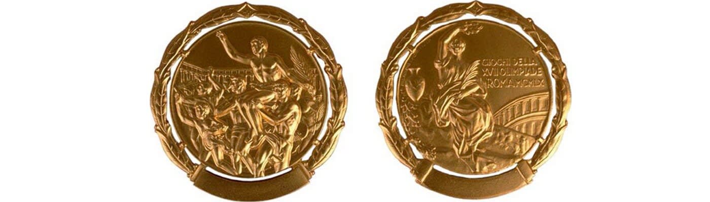 Rome 1960 Olympic Medals - Design, History & Photos