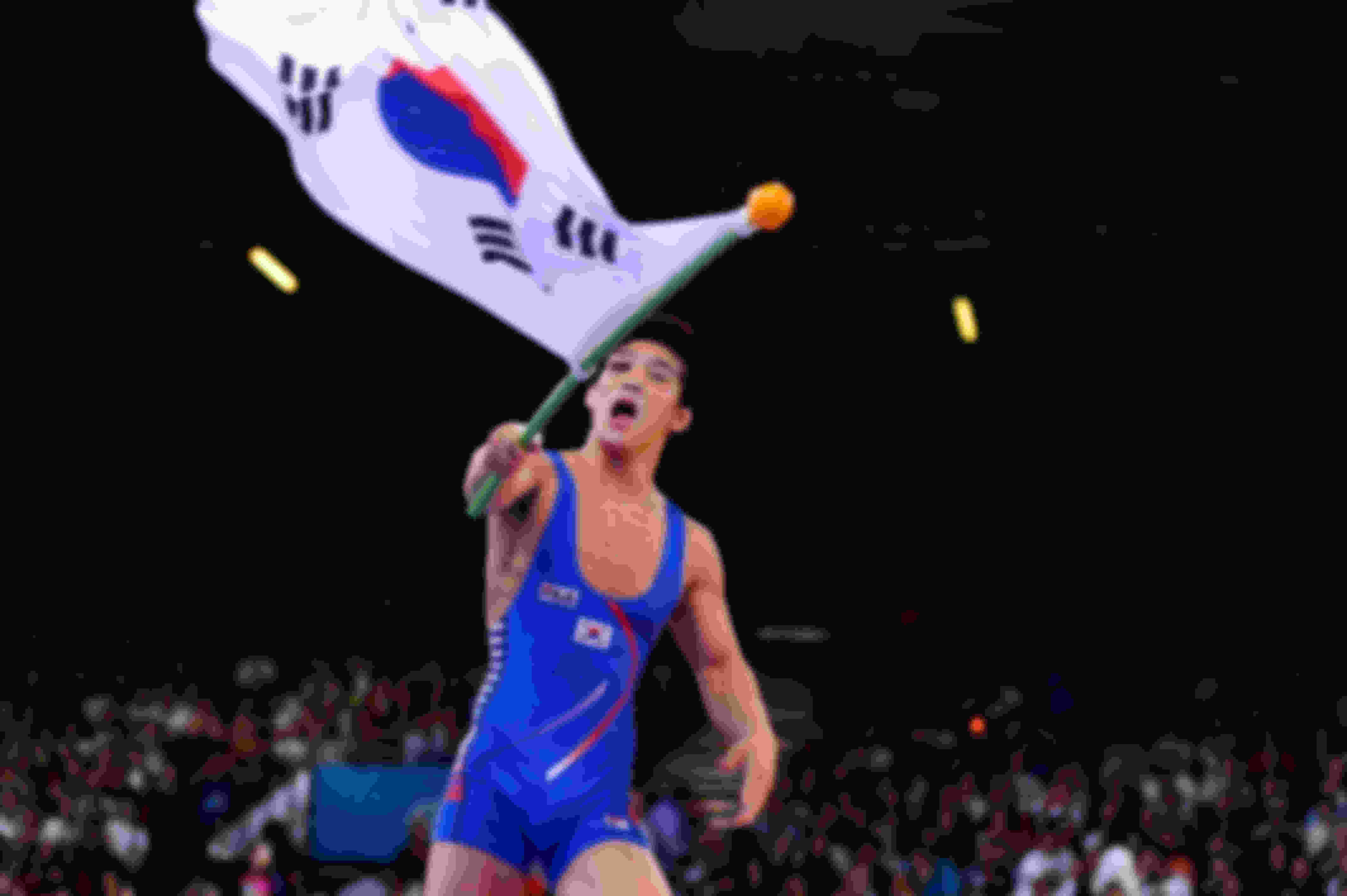 Wrestler Kim Hyeonwoo made Korea proud