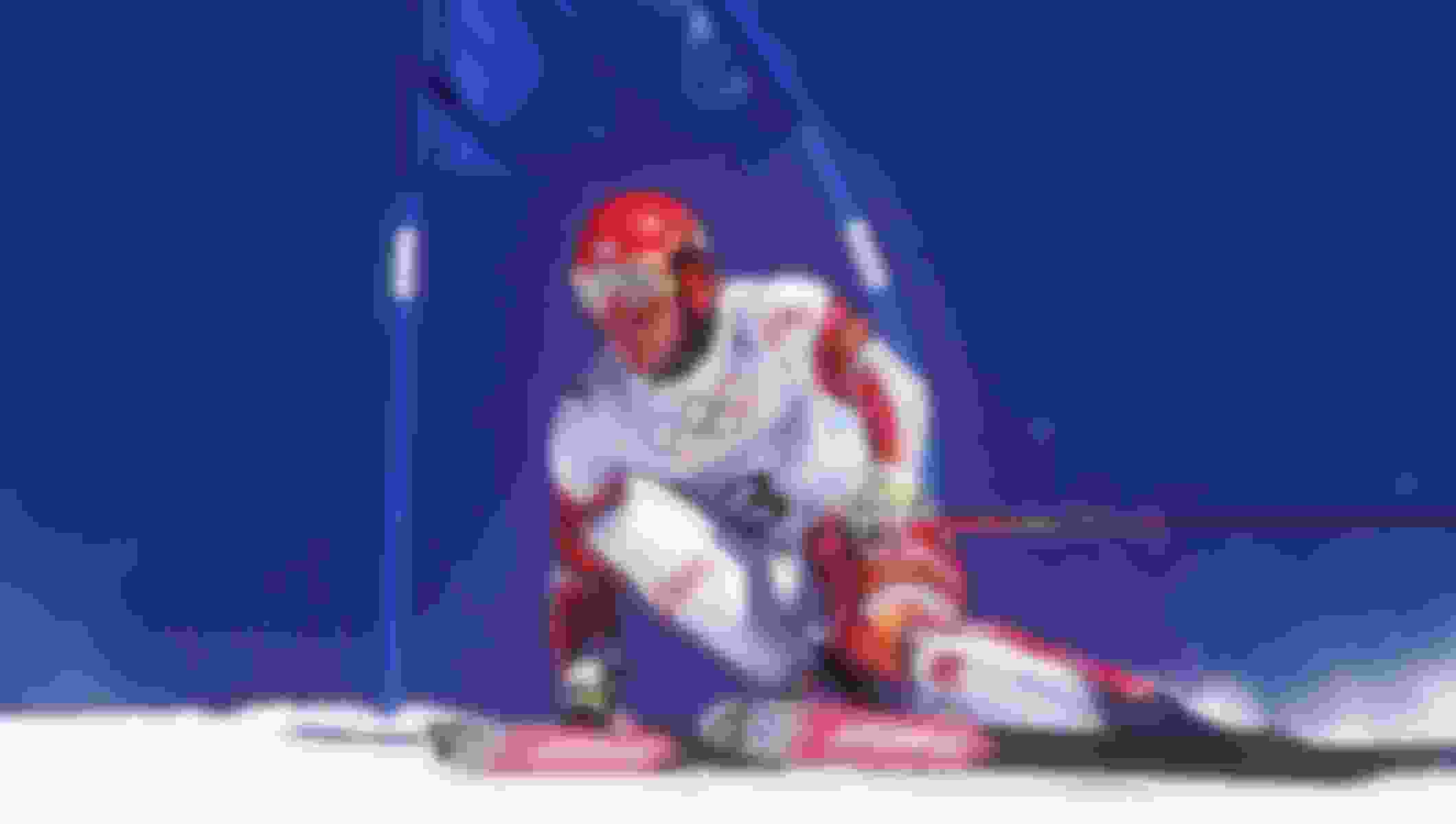 Hermann Maier A Spectacular Crash In The Downhill Followed By Two