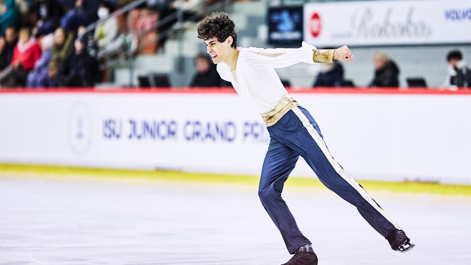 Figure skating - Junior Grand Prix Final: Nikolaj Memola wins Italy ...