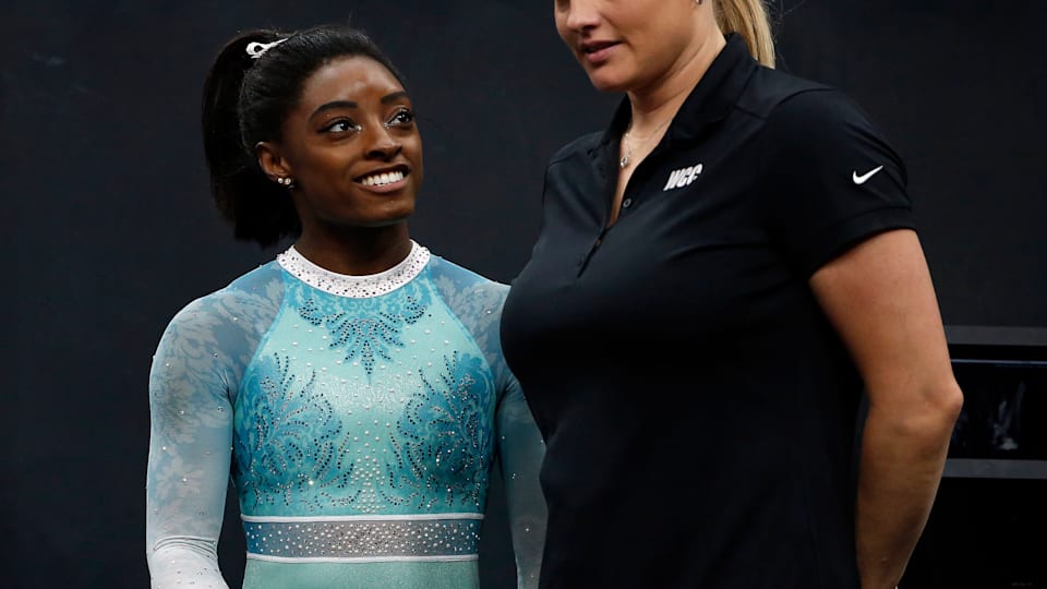 Simone Biles' coach Cecile Landi on resetting for Tokyo 2020, her ...