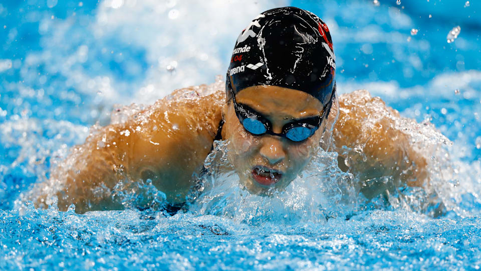 Refugee swimmer Yusra Mardini: 'We stand up' again
