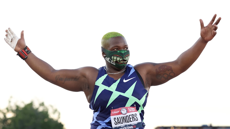 'I belong here': Raven Saunders battles depression for shot at Tokyo crown