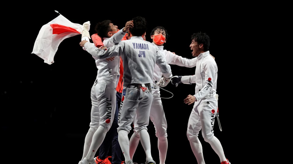 Japan win first ever Olympic Fencing gold