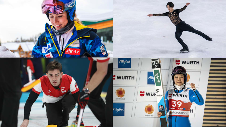 Winter Olympic athletes speak out about mental health