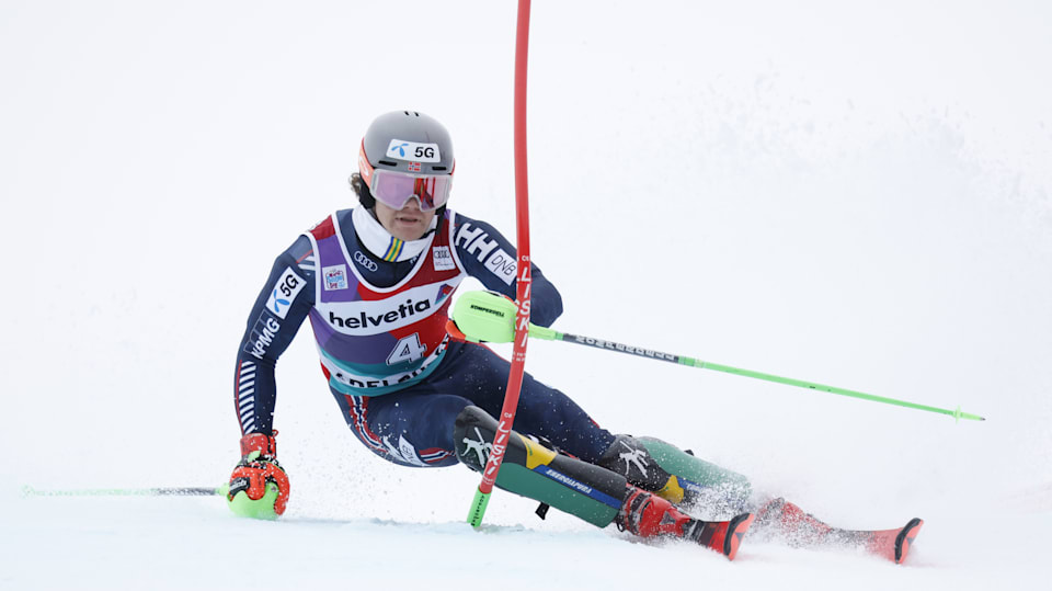 Alpine skiing - Lucas Braathen clinches Adelboden slalom for third ...