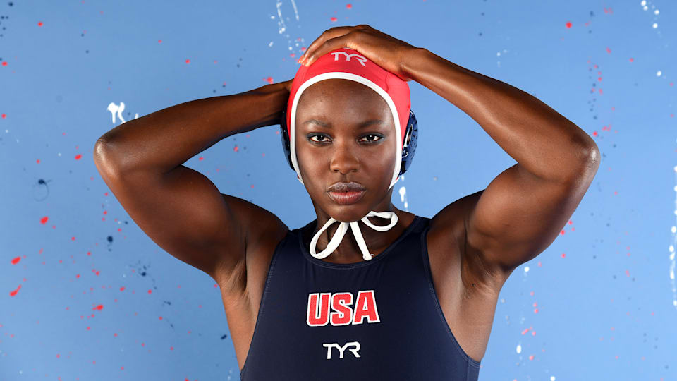 USA's Ashleigh Johnson on improving diversity in water polo, inspiring young girls