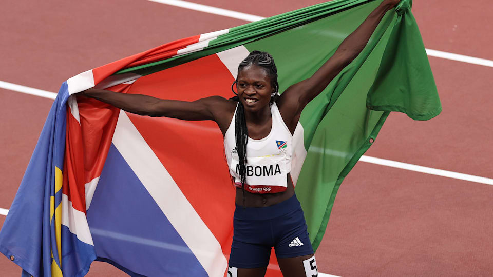 Athletics: Christine Mboma of Namibia takes 200m U20 world title