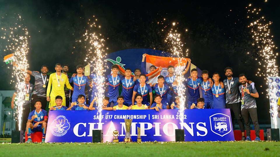 India beat Nepal to win record fourth SAFF U-17 Championship title