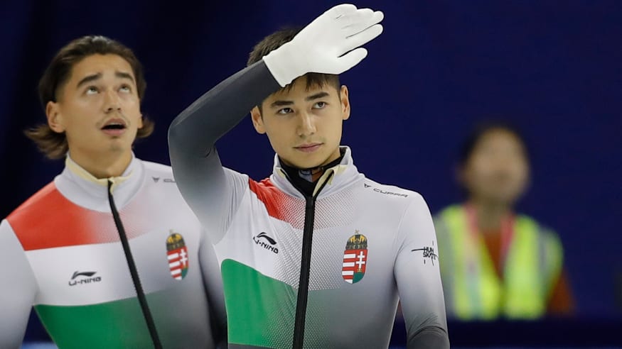 Hungary's short track speed skating Liu brothers the talk of the town ...