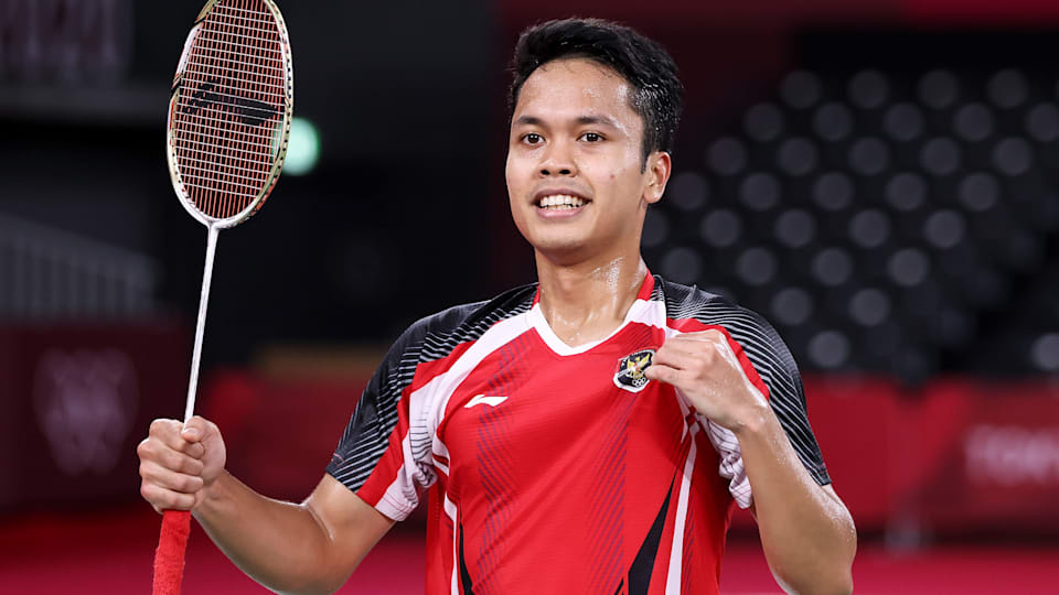 Badminton - 2022 Singapore Open: Anthony Ginting wins men's title with victory over Naraoka ...