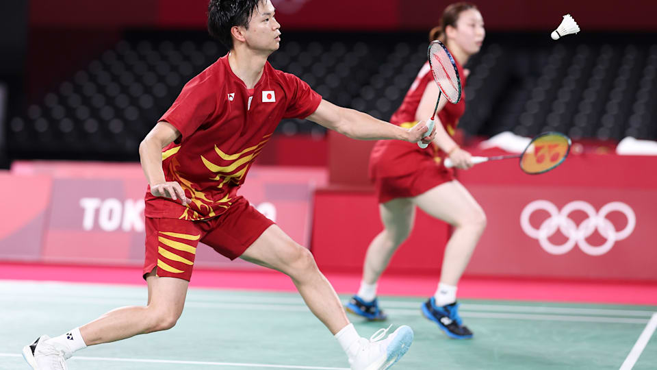 Japón gana el bronce en los dobles mixtos de bádminton