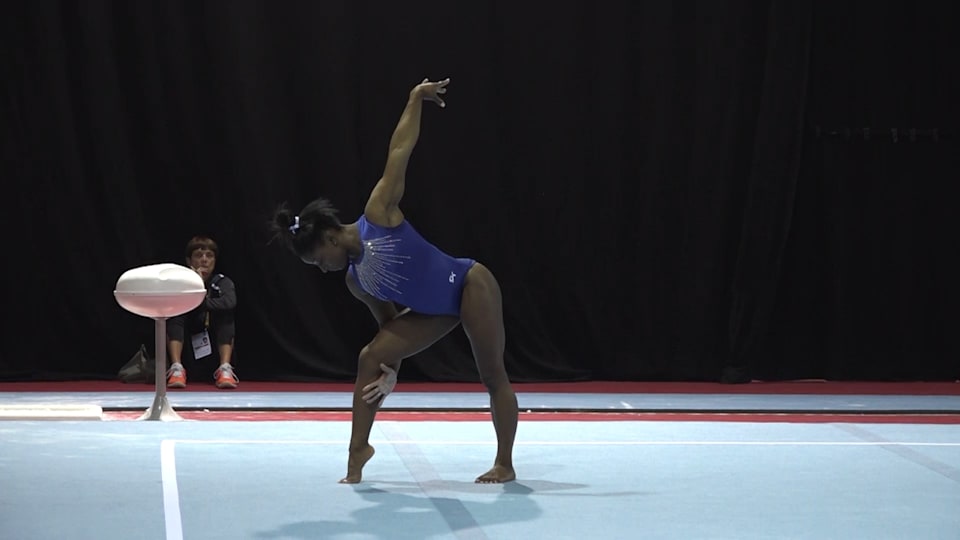Simone Biles Floor Routine 2019 World Championships | Floor Roma