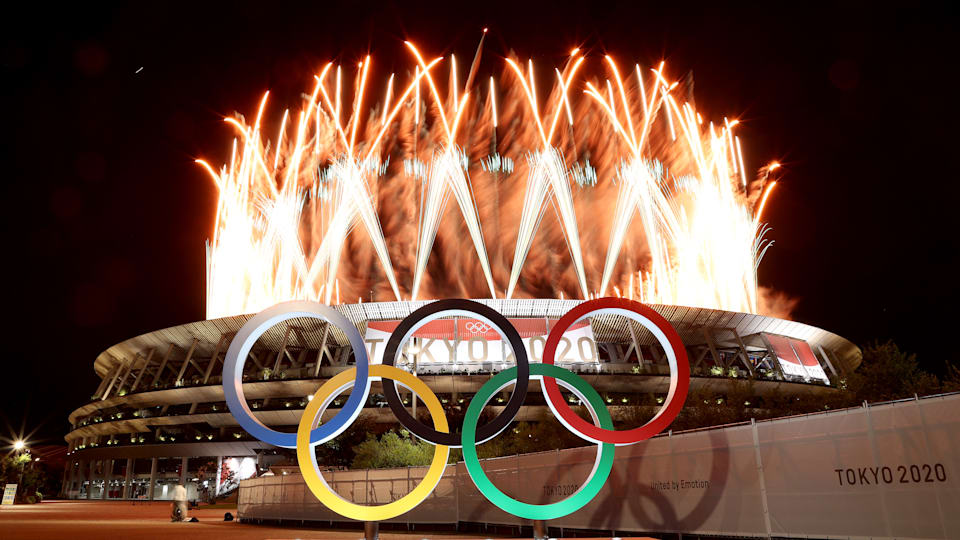 Which colour represents Asia in Olympic Rings?