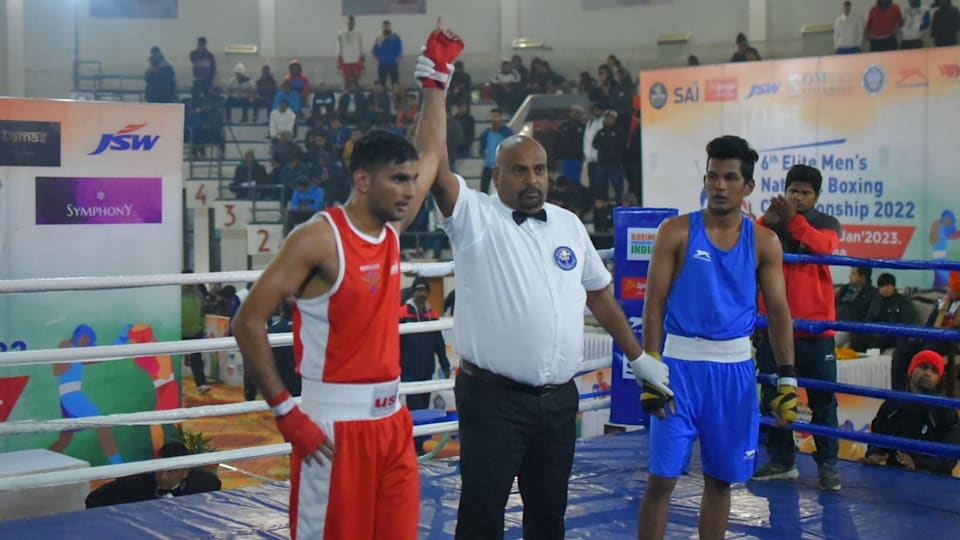 Men's National Boxing Championships 2022: Manish Kaushik in quarter-finals