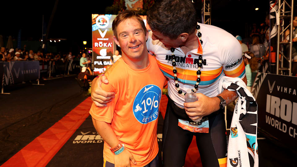 Chis Nikic makes ironman triathlon history becoming first athlete with ...