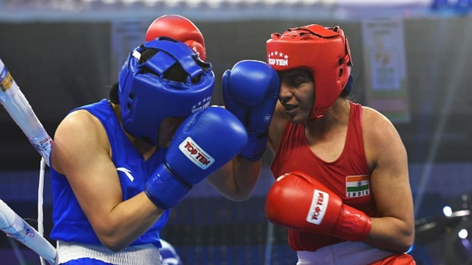 Simranjit Kaur bags silver at the Asian boxing Olympic qualifiers
