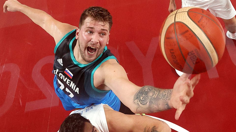 Basketball - Luka Doncic scores 48 in stylish Olympic debut with ...
