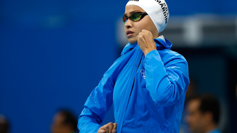 Refugee swimmer Yusra Mardini returns to the Olympics, swims 100m butterfly