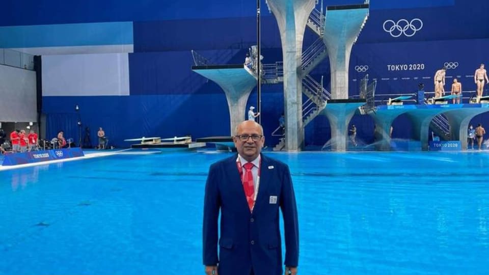 Meet Mayur Vyas, the Mumbai-based diving judge at the Olympics