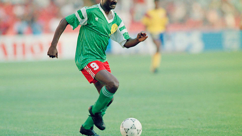 Who is the oldest goal-scorer in the World Cup?