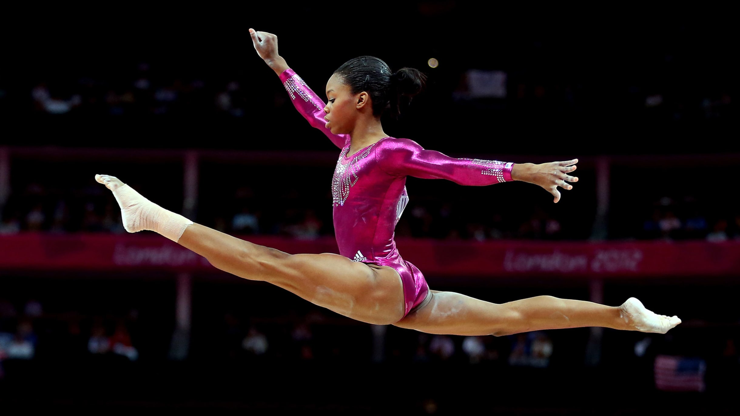 Dominique Dawes And Gabby Douglas