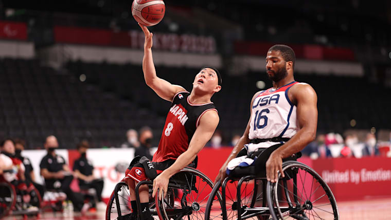 Basketball en fauteuil roulant photos - Jour 12