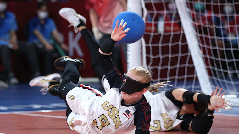 Goalball photos - Jour 10