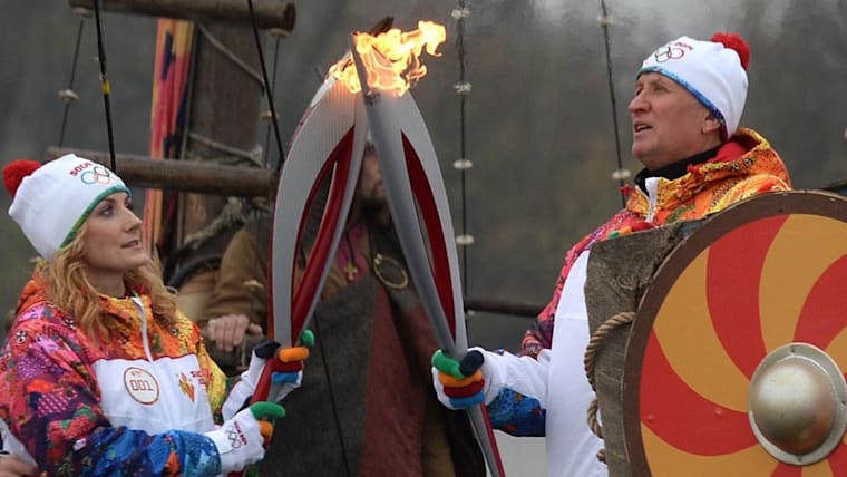 SOCHI 2014 TORCH RELAY