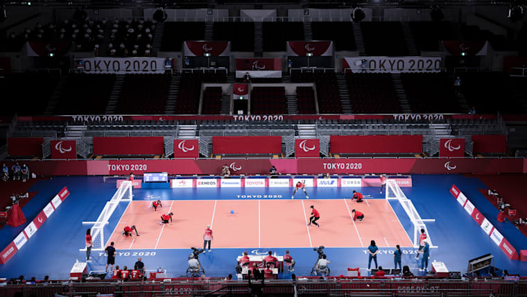 Goalball photos - Jour 2