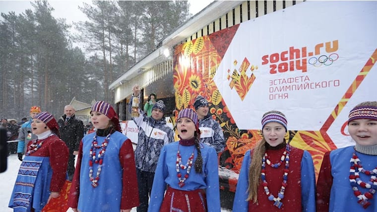 SOCHI 2014 TORCH RELAY