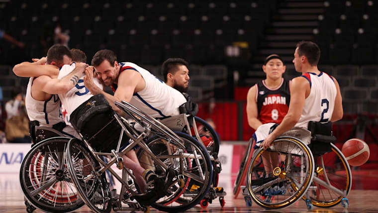 Basketball en fauteuil roulant photos - Jour 12