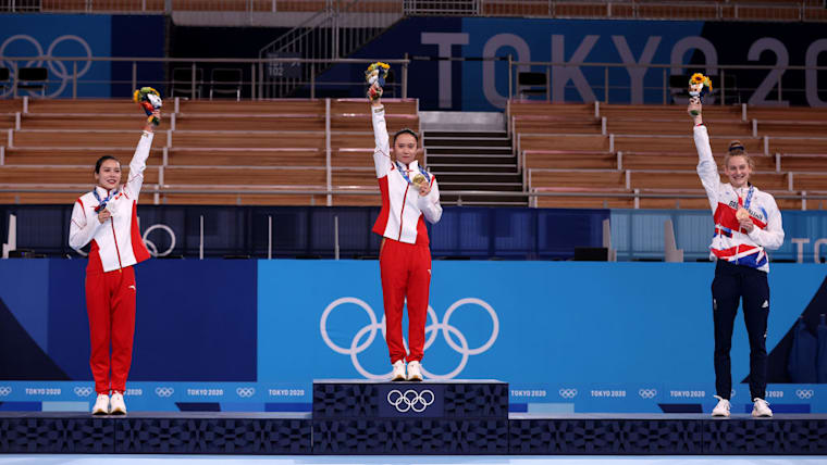 Gimnasia trampolín imágenes - Día 7
