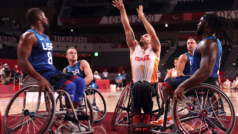 Baloncesto en silla de ruedas imágenes - Día 10
