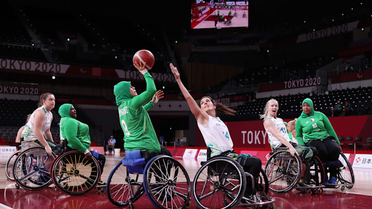 Basketball en fauteuil roulant photos - Jour 7
