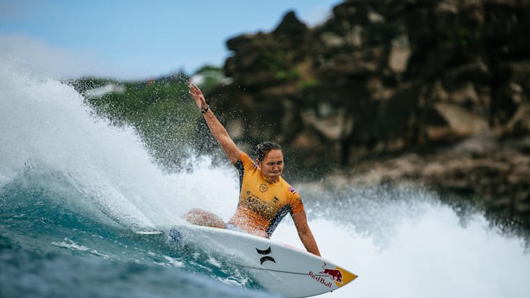 Women's WSL surfers going to the Olympics