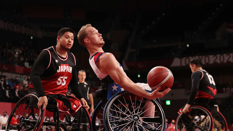 Basketball en fauteuil roulant photos - Jour 12