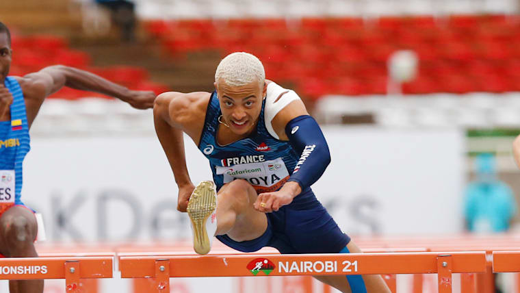 France's Sasha Zhoya.