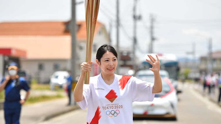 Olympic Torch Relay: Miyagi Prefecture