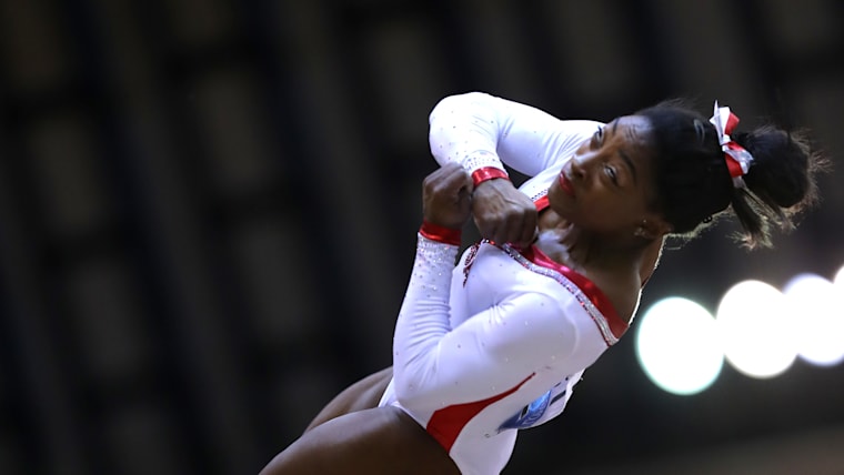 Simone Biles wins first World vault title in 2018