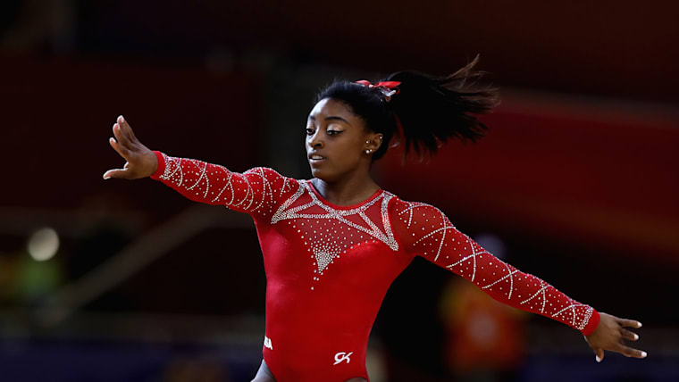 Simone Biles wins fourth World floor title at the 2018 Worlds