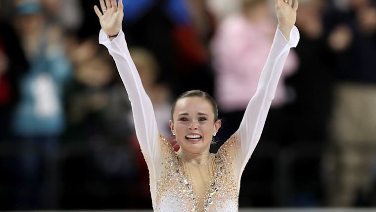 Mariah Bell breaks down with emotion at 2020 U.S. National Figure ...