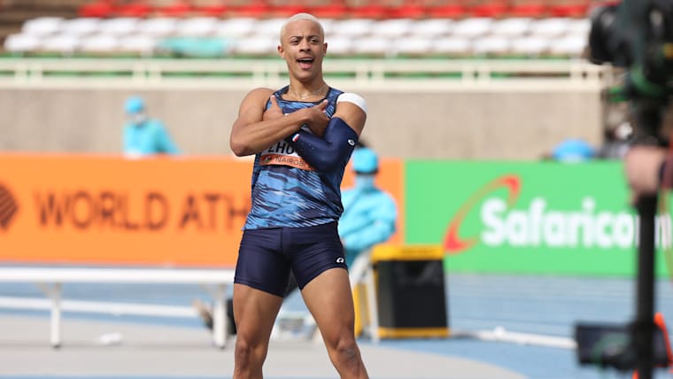 France's Sasha Zhoya.