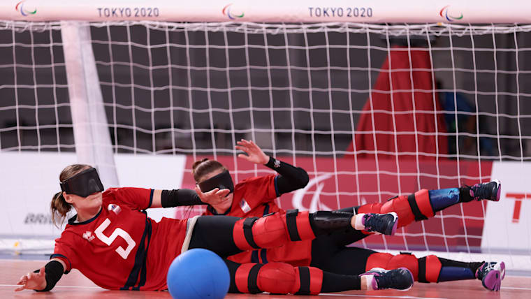 Goalball photos - Jour 2