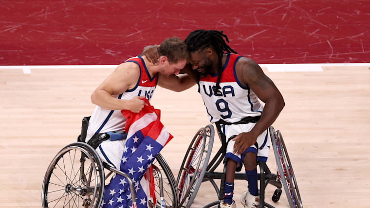 Basketball en fauteuil roulant photos - Jour 12