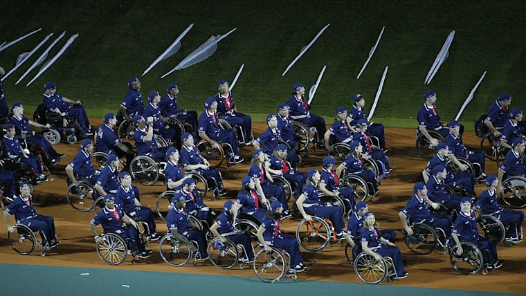 Cérémonie d'Ouverture des Jeux Paralympiques d'Athènes 2004