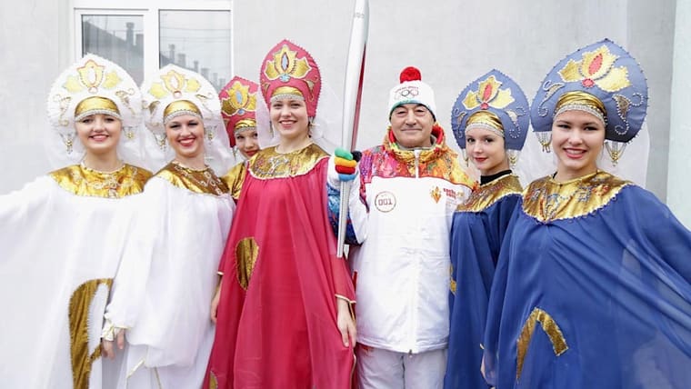 SOCHI 2014 TORCH RELAY